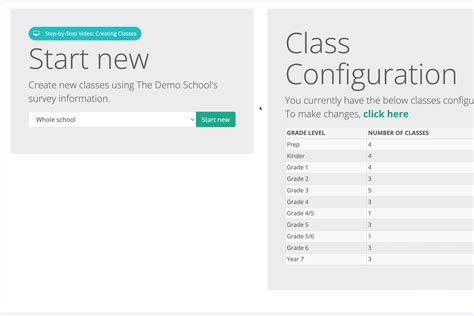 Class Creator Student Placement Software