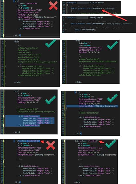 [bug] xaml inheriting x name causing xamlparseexception · issue 7610
