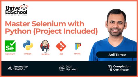 Online Course On Selenium With Python For Test Automation