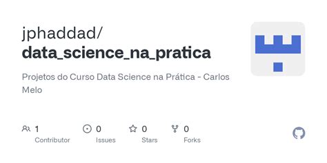 github jphaddad data science na pratica projetos do curso data