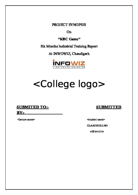 Synopsis Of Kbc Game Pdfcoffeecom