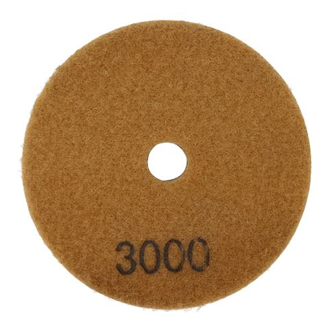 TECHTONGDA 3000 Mesh Resin Polishing Pad For Cement Ground Grinder Walmart Com
