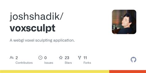 Github Joshshadik Voxsculpt A Webgl Voxel Sculpting Application