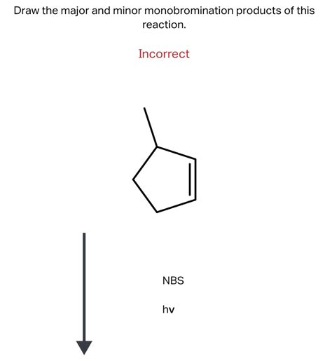 Solved Draw the major and minor monobromination products of | Chegg.com