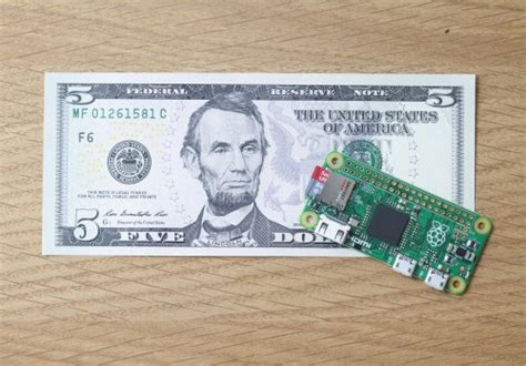 Raspberry Pi Zero Is A 5 Board Based On Broadcom Bcm2835 Processor