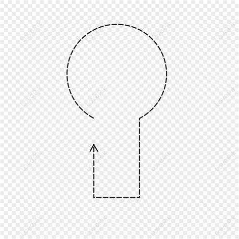 점선 검은색 화살표 일러스트 모양 허실 일직선 일주 Png 일러스트 무료 다운로드 Lovepik