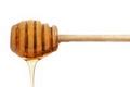 Honey Dipper In Jar Free Stock Image