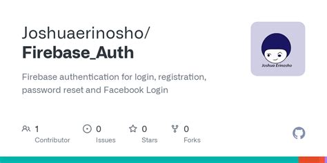 github joshuaerinosho firebase auth firebase authentication for