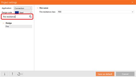 project settings idea statica