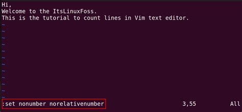 How To Show Line Numbers In Vim Vi Its Linux Foss How To Show Line Numbers In Vim Vi Its Linux Foss