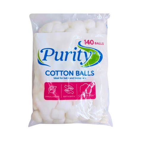 Purity Cotton Balls 140s