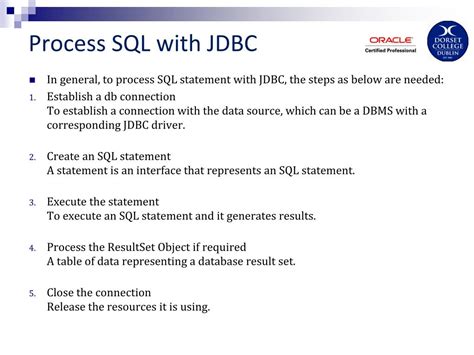 Ppt Database Applications With Jdbc Powerpoint Presentation Free