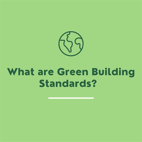 What Are Green Building Standards — Ambx
