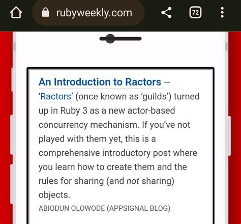 abiodun olowode on linkedin and yasss we made it to the ruby weekly