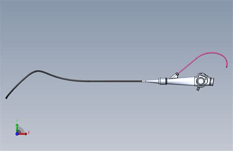医用内窥镜三维sw模型 Solidworks 2016 模型图纸下载 懒石网