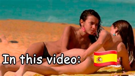 Must See 😲 Topless Spain Beach In Tenerife 🇪🇸 Youtube