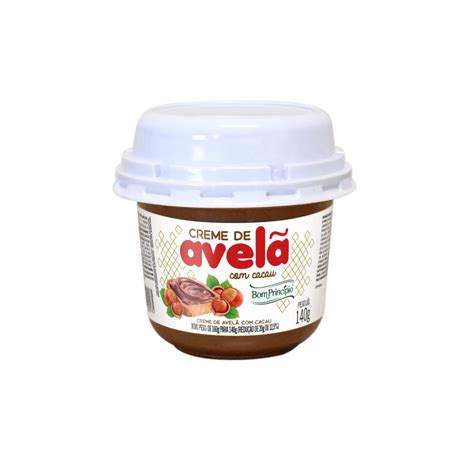 Creme De Avelã Com Cacau Bom Princípio Alimentos