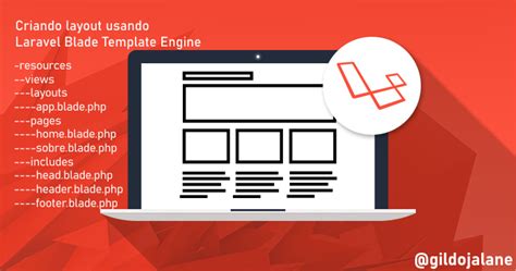 Criando Layout Usando Laravel Blade Template Engine By Gildo Jalane