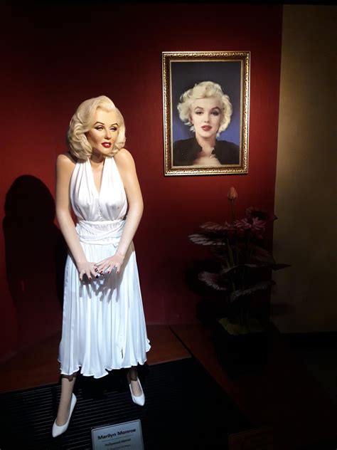 Has Anyone Noticed How Strange Marilyn Monroe Wax Figures Look They Never Look Like Her Its