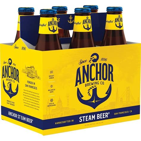 Anchor Steam Beer Anchor Brewing Co 12 Oz Bottle High Altitude