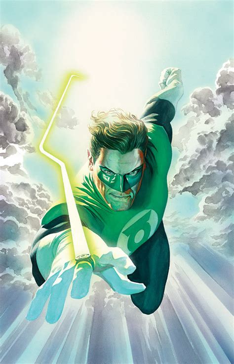 Green Lantern By Alex Ross Rhaljordan