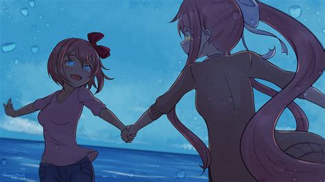 Doki Doki Literature Club Image By Minzzway Zerochan Anime Image Board
