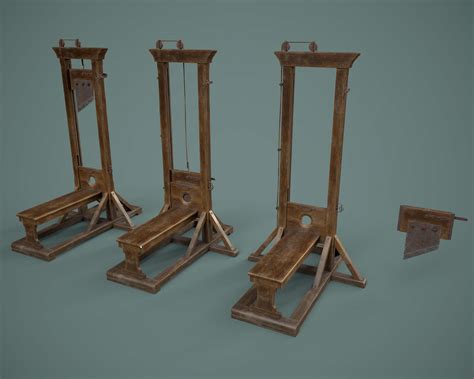 Guillotine Device G8 Male Female Daz Content By Yuribarinov