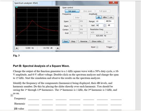 The Spectrum Analyzer In Simulation Objectives 1 To