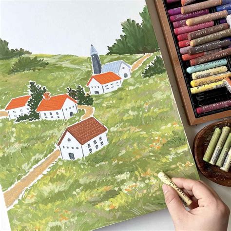 광주 오일파스텔 드로잉 원데이클래스 솜씨당