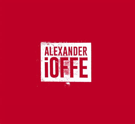 Alexander Ioffe Creative Director Креативный директор Александр Иоффе