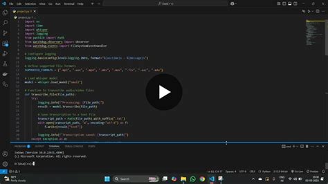 Ai Automation Openai Speechtotext Python Rishi Vanamala