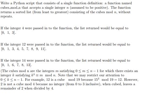 Solved Write A Python Script That Consists Of A Single Chegg Com