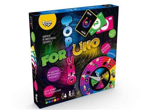 Развивающая настольная игра "ФортУно" 112 карт 5+ UF-02-01U – фото ...