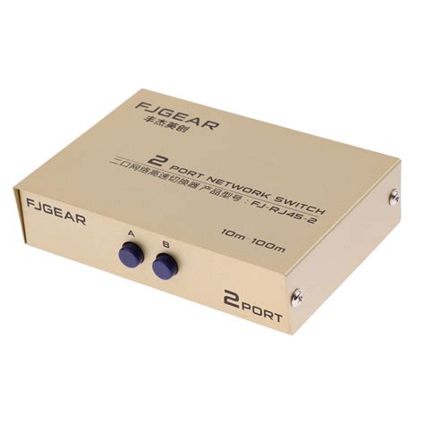 2ports Manual Ab Sharing Network Switch Box Select Grandado