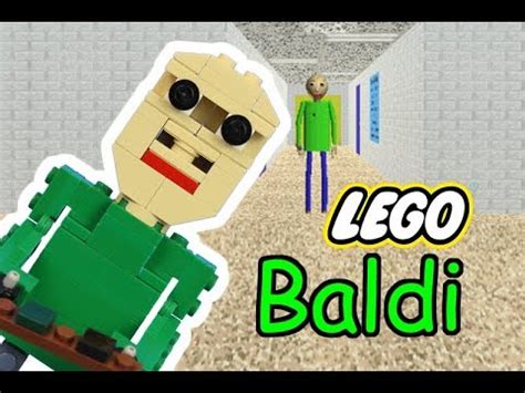 Lego Baldi From Baldis Basics Lego Moc Step By Step Tutorial Youtube
