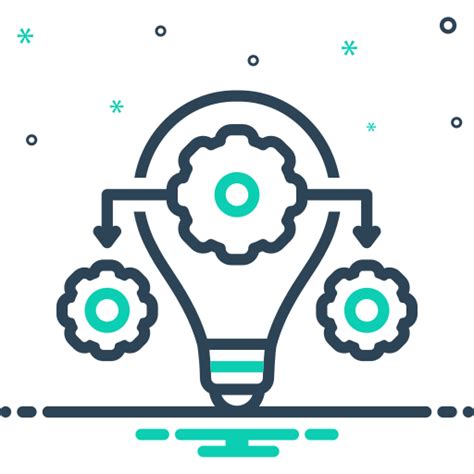 Implementation Cogwheel Idea Configuration Develop Execution Idea Develop Icon Download
