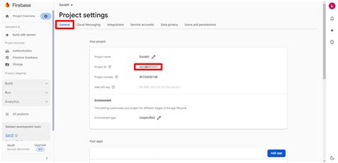 Firebase Configuration Vizion Ai