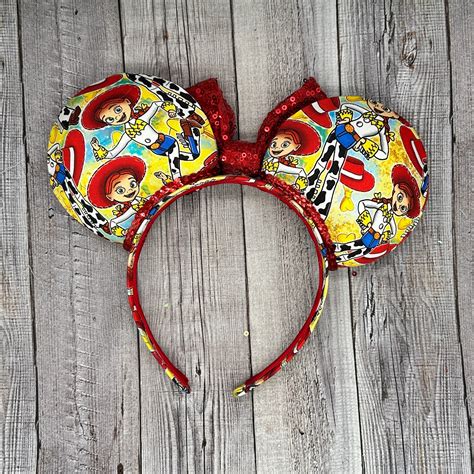 Jessie Cowgirl Doll Mouse Ears Minnie Mouse Woody Bo Peep Jessie