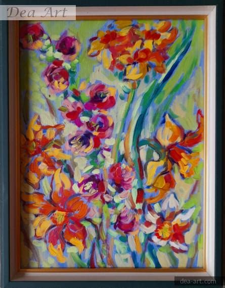 Картина Пролетна градина от Веселина Димитрова Дея Арт