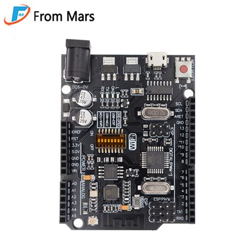 uno wifi r3 atmega328p esp8266 หน่วยความจํา 32mb usb ttl ch340g
