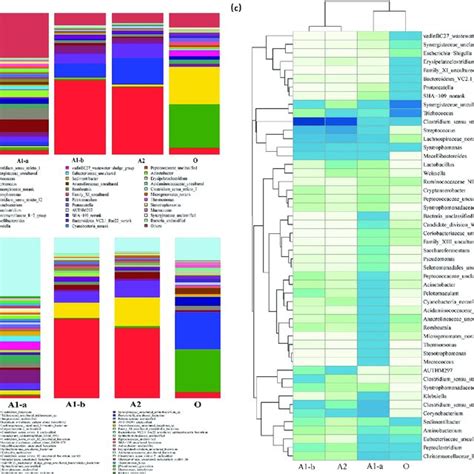 Microbial Community Composition A Distribution Of Genera B Download Scientific Diagram