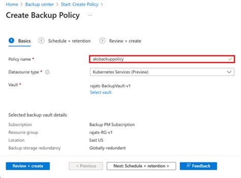 Fazer Backup Do Serviço De Kubernetes Do Azure Usando O Backup Do Azure Azure Backup
