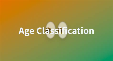 Age Classification A Hugging Face Space By Seunghy