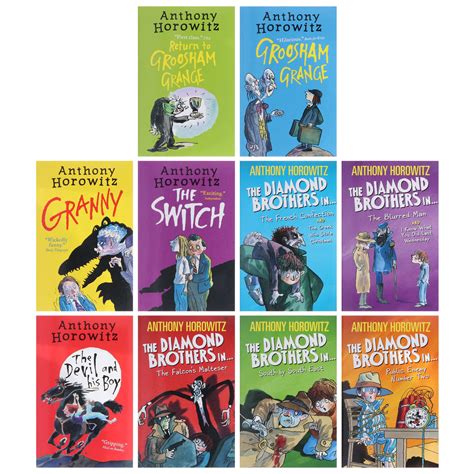 The Wickedly Funny Anthony Horowitz 10 Books Box Set Ages 8 12