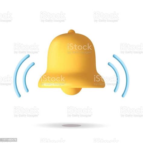 3d 벡터 알림 알림 울리는 벨 아이콘 디자인 스톡 일러스트레이션 0명에 대한 스톡 벡터 아트 및 기타 이미지 0명 3차원 형태 그래픽 사용자 인터페이스 Istock