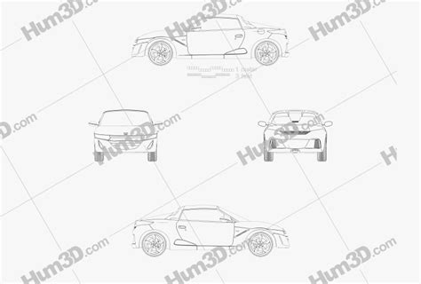 Honda S660 2018 Blueprint