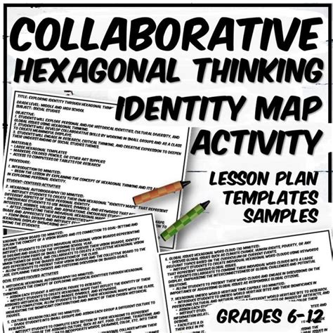Collaborative Hexagonal Identity Mapping Activity Back To School Etsy