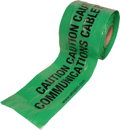 Caution Communications Cable Below Detection Tape Waveywire Brand