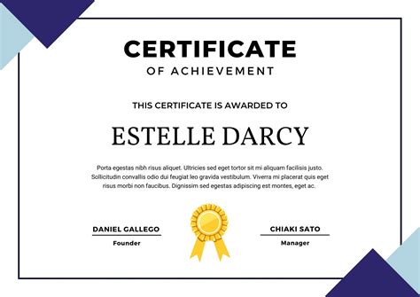 Certificates Templates