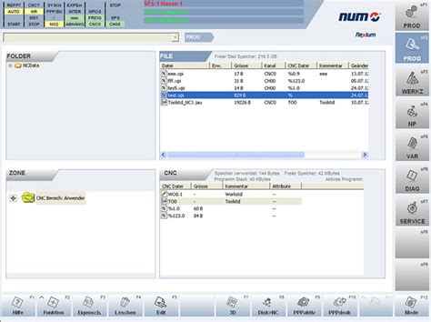 HMI Examples NUM CNC SERVİS TÜRKİYE